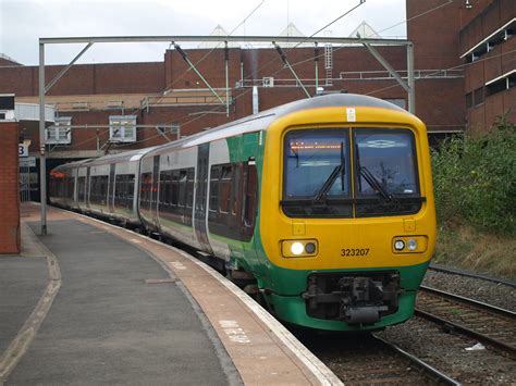 London Midland Class 323 323207 Departs From Walsall Flickr
