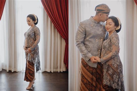 13 Inspirasi Baju Kondangan Untuk Ibu Hamil Ada Kebaya