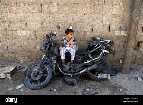 Gaza Stadt Gazastreifen Palästinensische Gebiete 10 August 2014