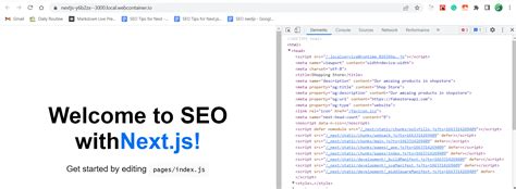 SEO Tips For Next Js Sites