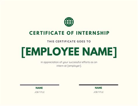 Recognize Your Achievement With An Internship Certificate