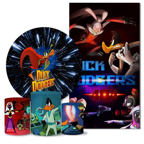 Trio Capas Painéis Casado Tema Duck Dodgers Veste Fácil ESTAMPARIA NET