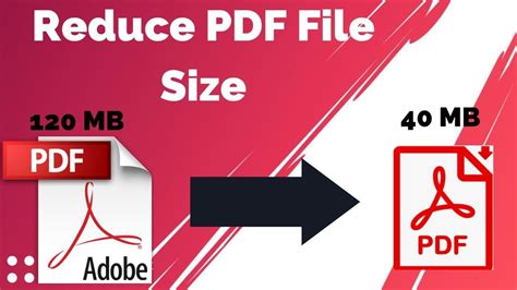 How To Make Your PDF Files Smaller How To Reduce PDF File Size