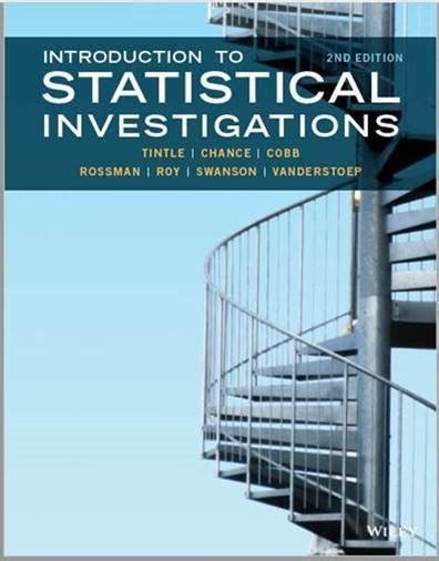 introduction to statistical investigations