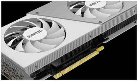 INNO3D GeForce RTX 4070 TWIN X2 OC WHITE Inno3D Graphics Cards