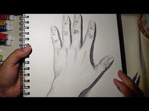 Cómo dibujar una MANO desde CERO realista de manera FACIL y rapida