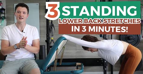 Fast And Effective Lower Back Stretches Standing