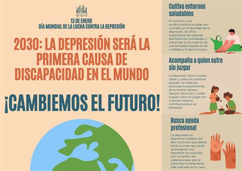 13 de enero Día Mundial de Lucha contra la Depresión Asociación de