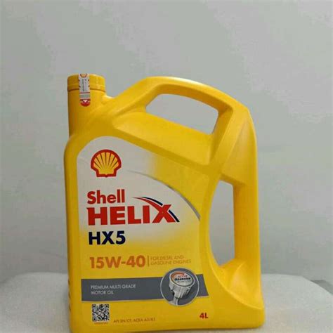Jual Oli Shell Helix Hx W Galon Di Seller Butik Otomotif Mania