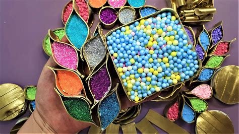 Crushing Soap Boxes With Glitter And Starch Crushing Soap Roses