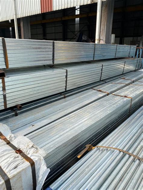 Gi Galvanized Square Pipe Thickness 1 2 4 8 Mm At Rs 68 Kg In Chennai