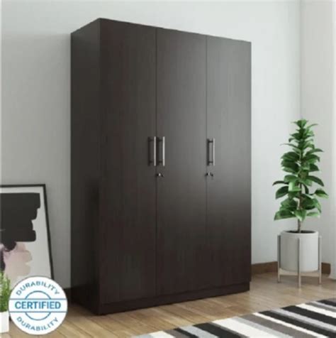 3 Door Brown Wooden Wardrobe With Locker At Rs 8500 Piece In Mumbai