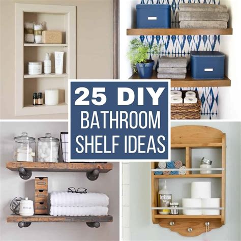 Creative Diy Bathroom Shelf Ideas The Handyman S Daughter