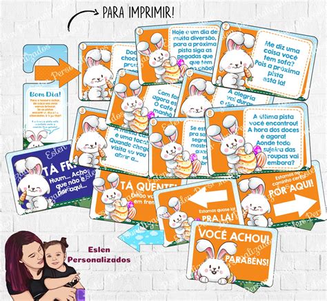 Kit Caça aos Ovos de Páscoa Elo7 Produtos Especiais