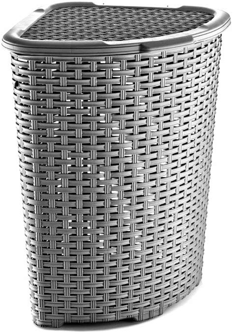 RATTANOWY KOSZ NA PRANIE BIELIZNĘ NAROŻNY VINTAGE 60L 659021 Cena