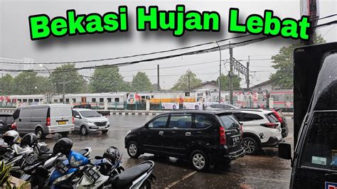 BEKASI HUJAN LEBAT SAAT BELI PERALATAN BAZAR BANGUNAN YouTube