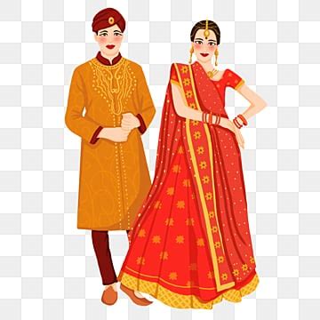 Indian Wedding Red And Yellow Color Decorative Hanging Umbrella Vector