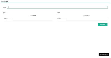 Surveyjs Vue Pdf Codesandbox