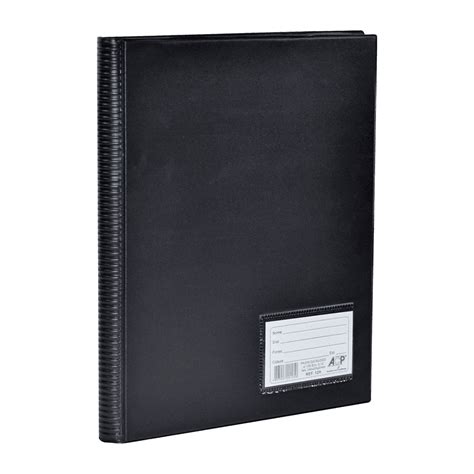 Pasta Catálogo Ofício Preto 50 Envelopes ACP