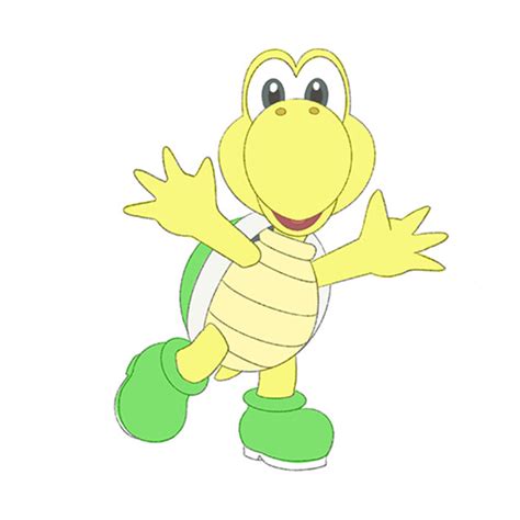 How To Draw Koopa Troopa Easy Drawing Art