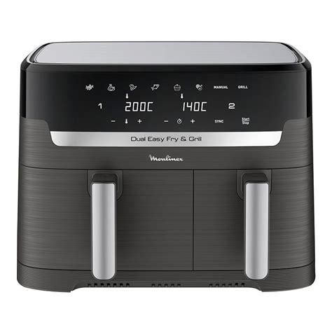 Friteuse MOULINEX EZ905B20 DUAL Easy Fry Electro Dépôt