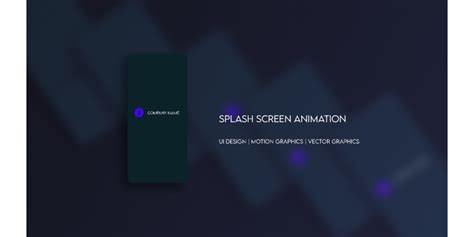 Splash Screen Animation Figma