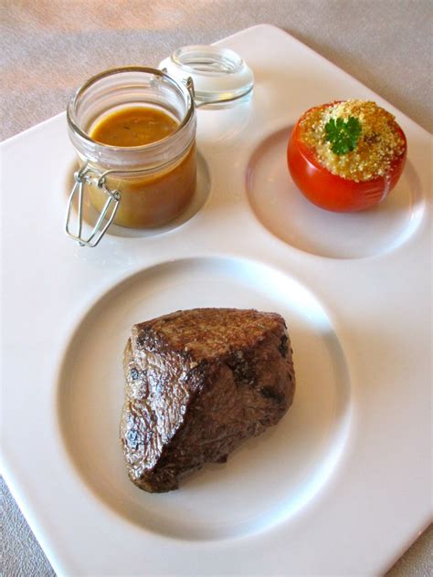Pavé de boeuf à léchalote et sa sauce à léchalote Diet Délices