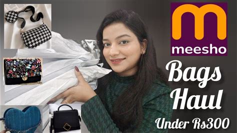 Meesho Bags Haul Under Rs Trendy Bags Honest Review Youtube