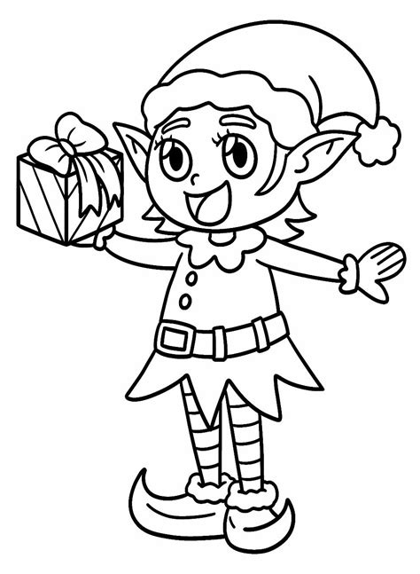 Desenho Natal Duendes Para Colorir E Imprimir Colorir Tudo Images The