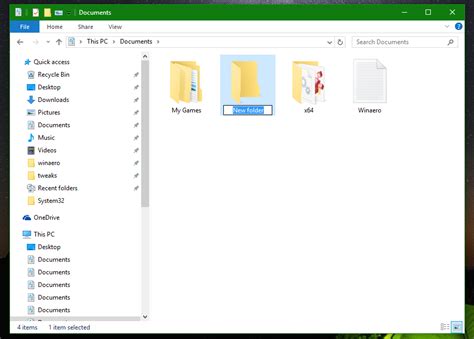 Change Default New Folder Name Template In Windows