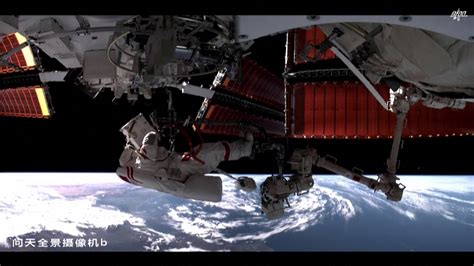La tripulación de la Shenzhou 15 completa su tercera caminata espacial