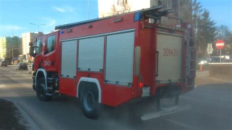 Dojazd Alarmowy Do Po Aru Mieszkania T Gba Scania P Jrg