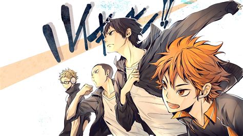 Haikyuu Anime Karasuno Team Shoyo Hinata Tobio Kageyama Kazuhito