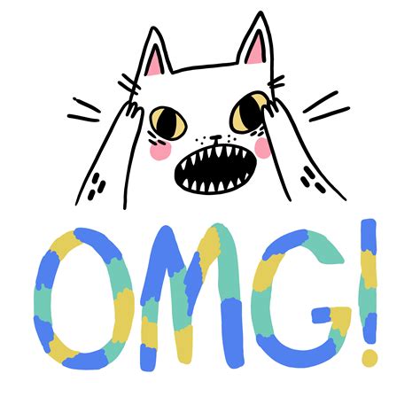 Oh My God Omg Sticker By Tobyilikecats For Ios Android Giphy