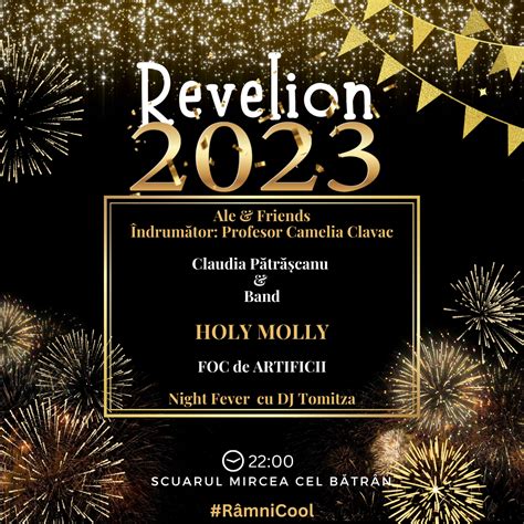 Afis Revelion 2023 Eveniment Valcean