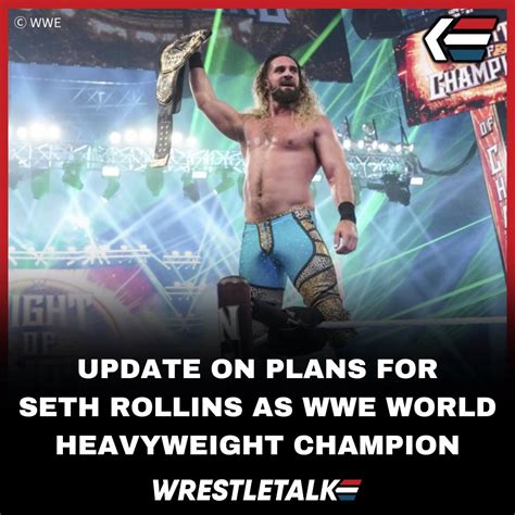 WrestleTalk News On Twitter An Update Has Emerged On Plans For Seth