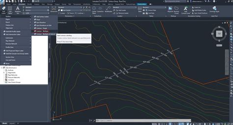 How To Draw Contour Lines In Autocad Statementsystem