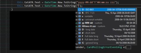 C Given A DateTime Object How Do I Get An ISO 8601 Date In String
