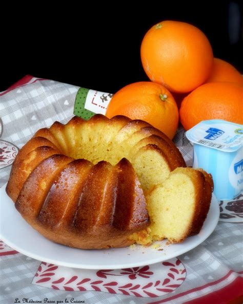 Gâteau au yaourt à l orange La Médecine Passe Par La Cuisine