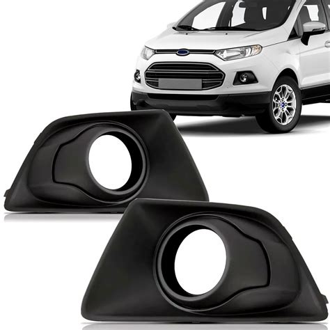 Grade Farol Milha Ecosport 2013 2014 2015 2016 2017 Furo Milha Preto