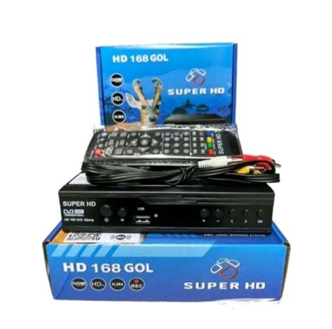 Set Top Box TV Digital Super HD 168 GOL STB Super HD Kijang Harimau