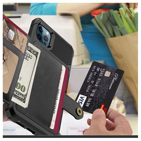 Funda De TPU Con Tarjetero Para IPhone 12 Pro Max