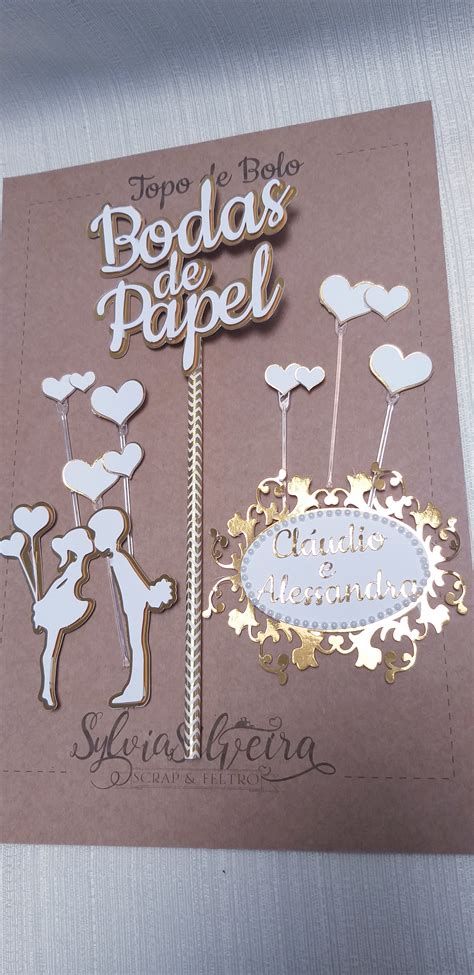Descobrir Imagem Bolo Tema Bodas De Papel Br Thptnganamst Edu Vn