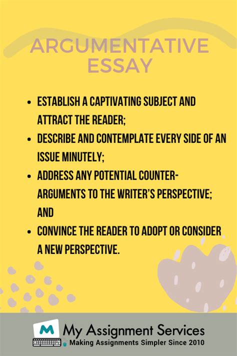 How To Write An Argumentative Essay Step By Step