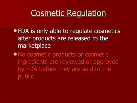 The Regulatory Landscape Of Cosmetics A Comprehensive Overview Top