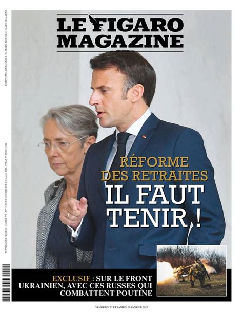 Le Figaro Magazine édition numérique du 27 janvier 2023