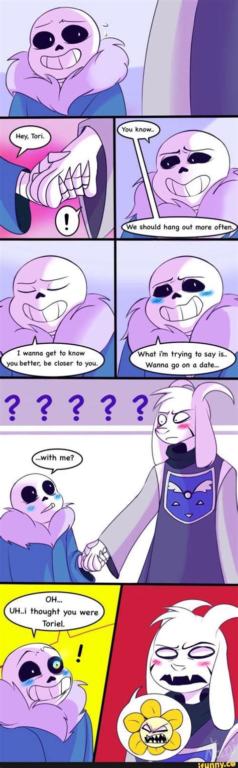 Beautiful Artwork Of Toriel And Sans