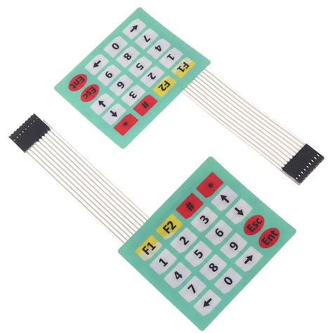 Up Top Free Shipping 4x5 Matrix Array 20 Key Membrane Switch Keypad