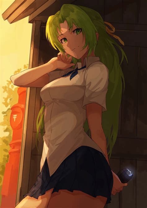 Sonozaki Shion Higurashi No Naku Koro Ni Drawn By Nasubin