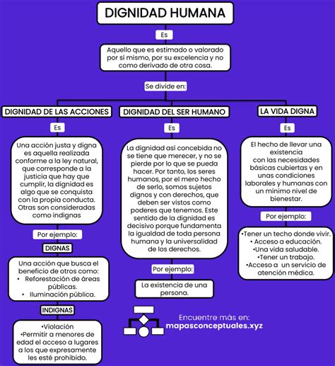 Mapas Conceptuales De La Dignidad Humana Descargar